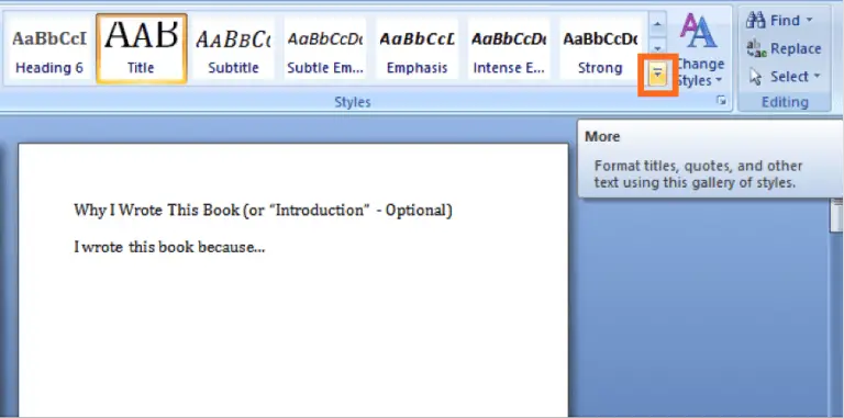 How to Format Your Book for Amazon Kindle Using Microsoft Word in Only ...